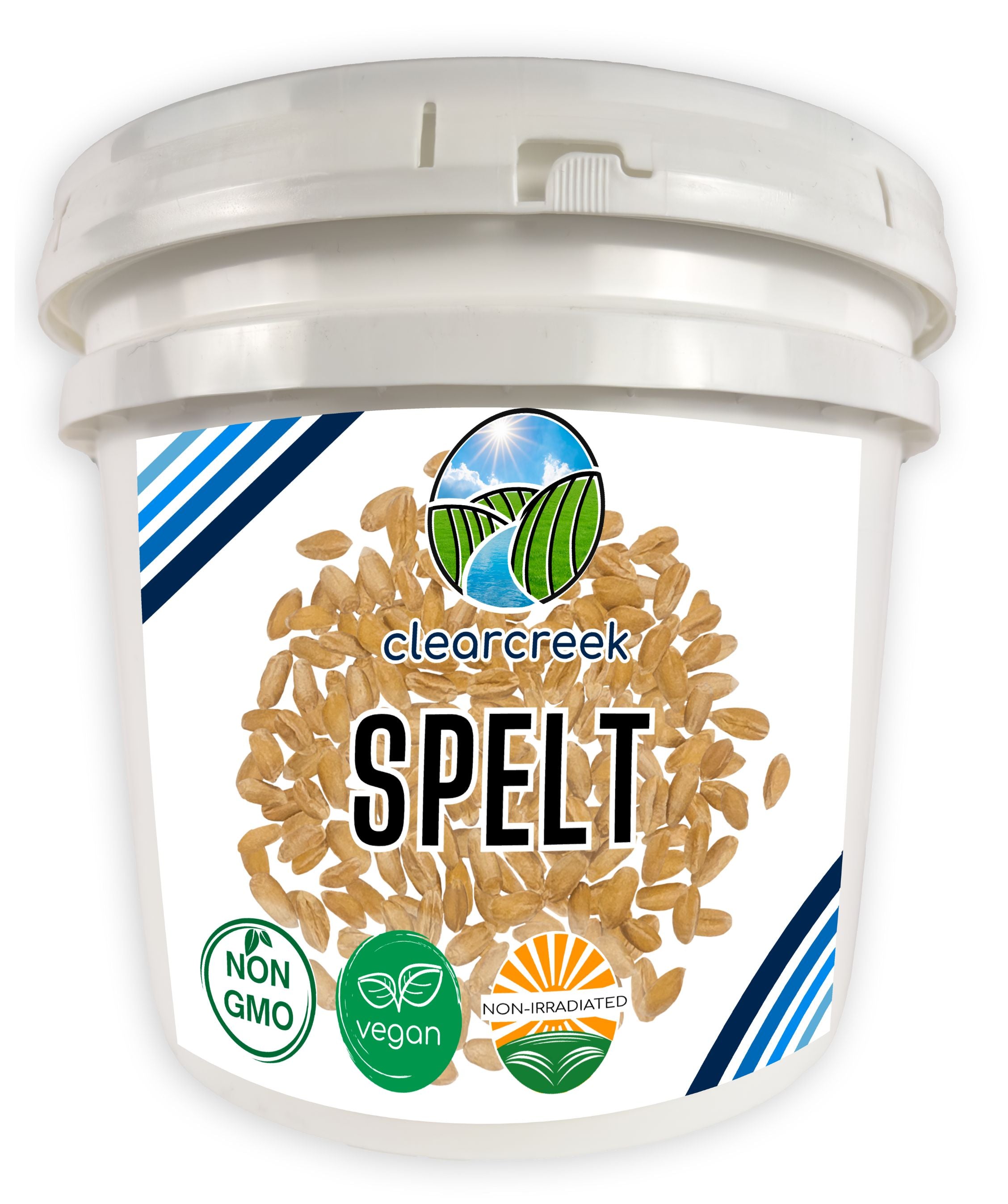 Spelt Wheat Berries | 25 LB Bulk Bucket | Washington Grown – Palouse Brand